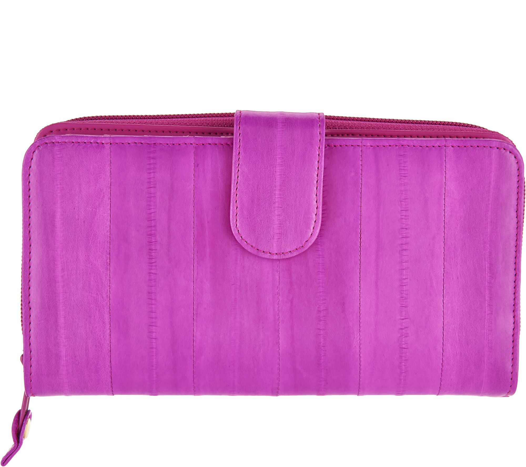 Lee Sands Women's Eelskin Wallet — QVC.com Lee Sands Women's Eelskin Wallet — QVC.com
