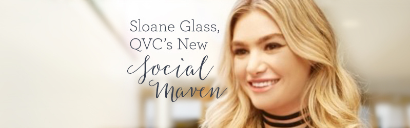 Sloane Glass Qvcs New Social Maven —