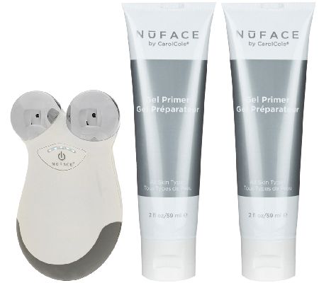 (QVC) NuFACE Mini At-Home Microcurrent Facial Toning Device ...