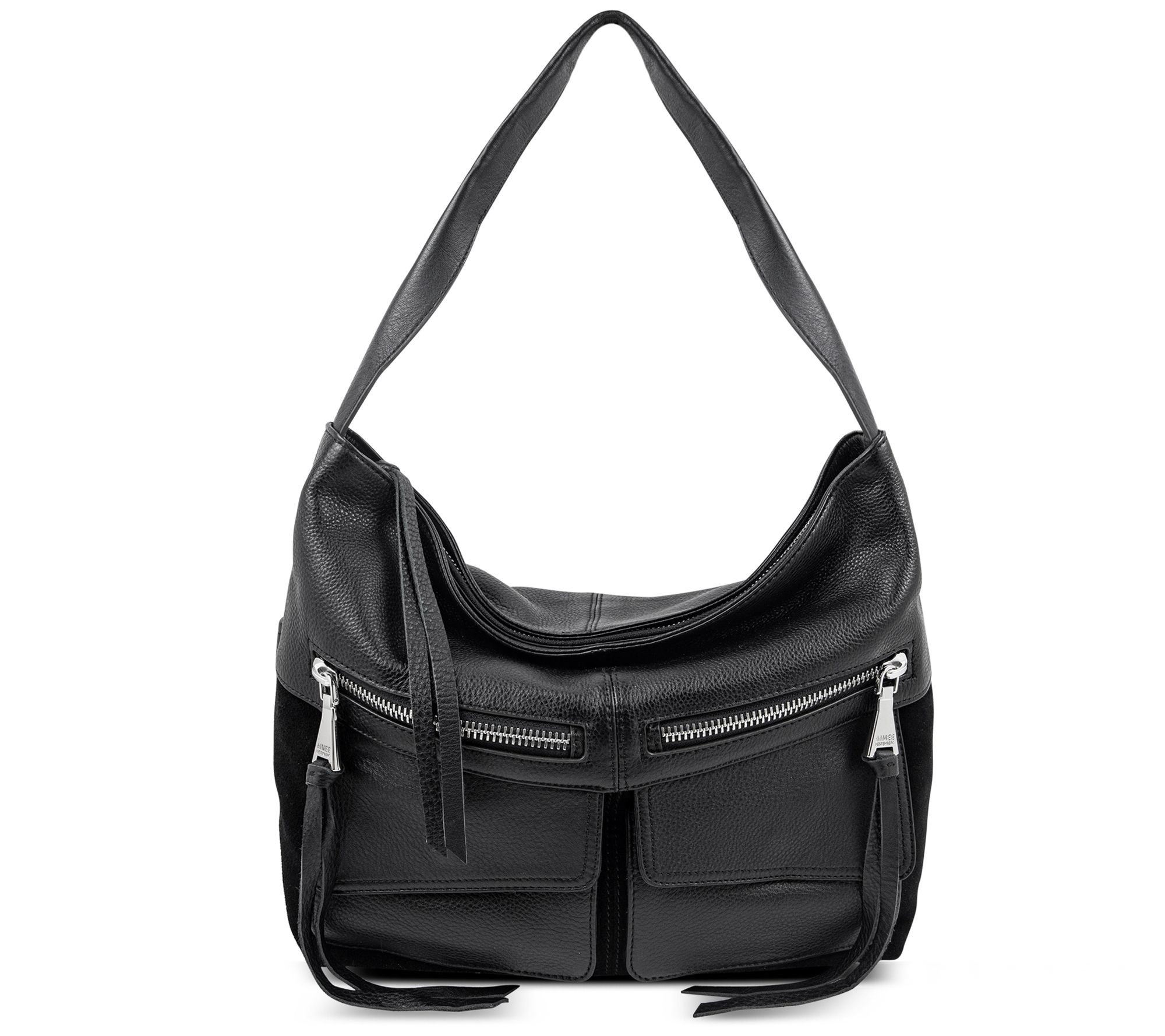 Aimee Kestenberg Road Trip Leather Hobo Bag - QVC.com