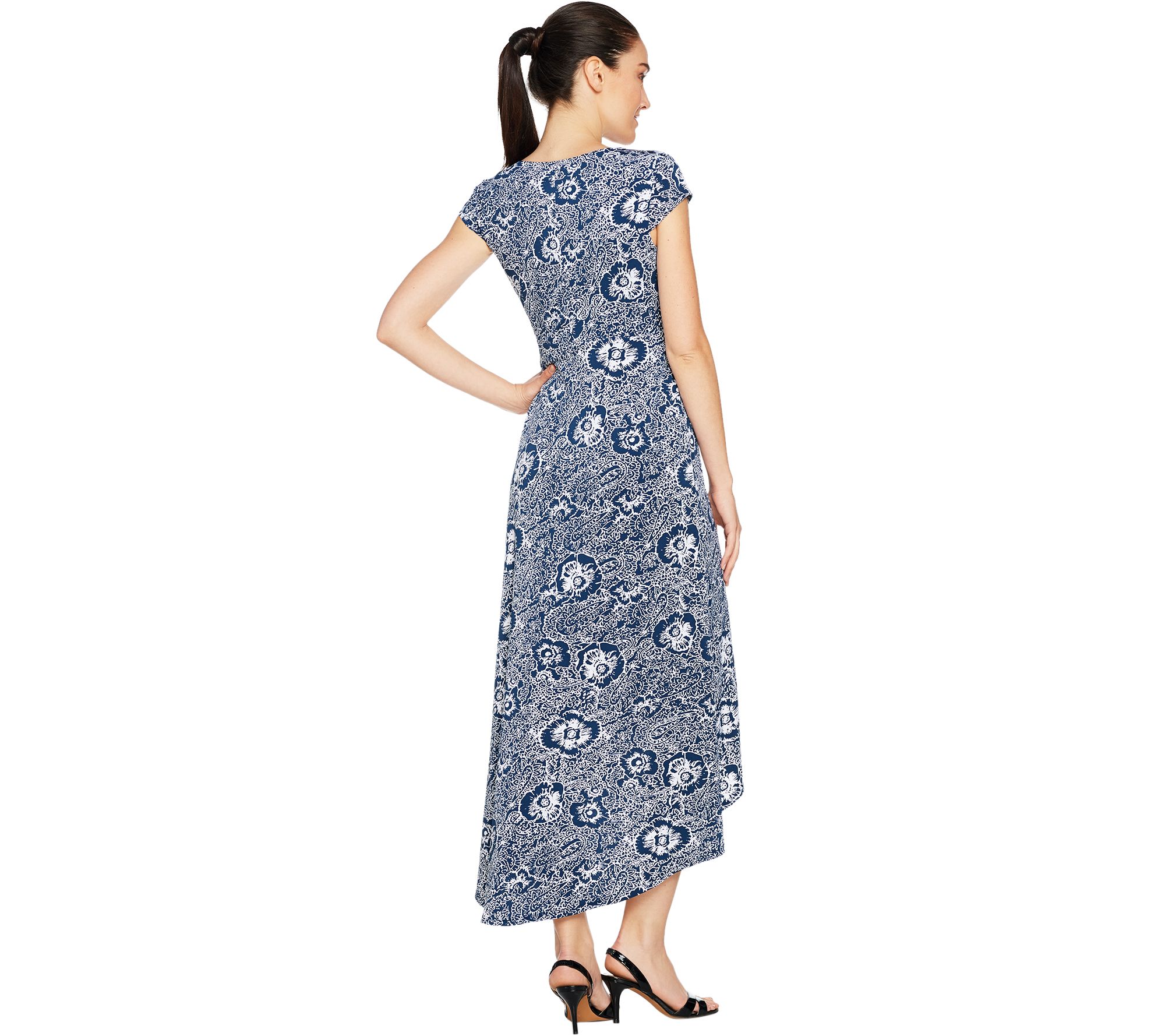 Kelly by Clinton Kelly Regular Printed Maxi Dress - Page 1 — QVC.com