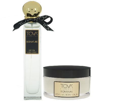 Tova Signature Dry Oil Spray & Body Scrub Duo | Tekbeat