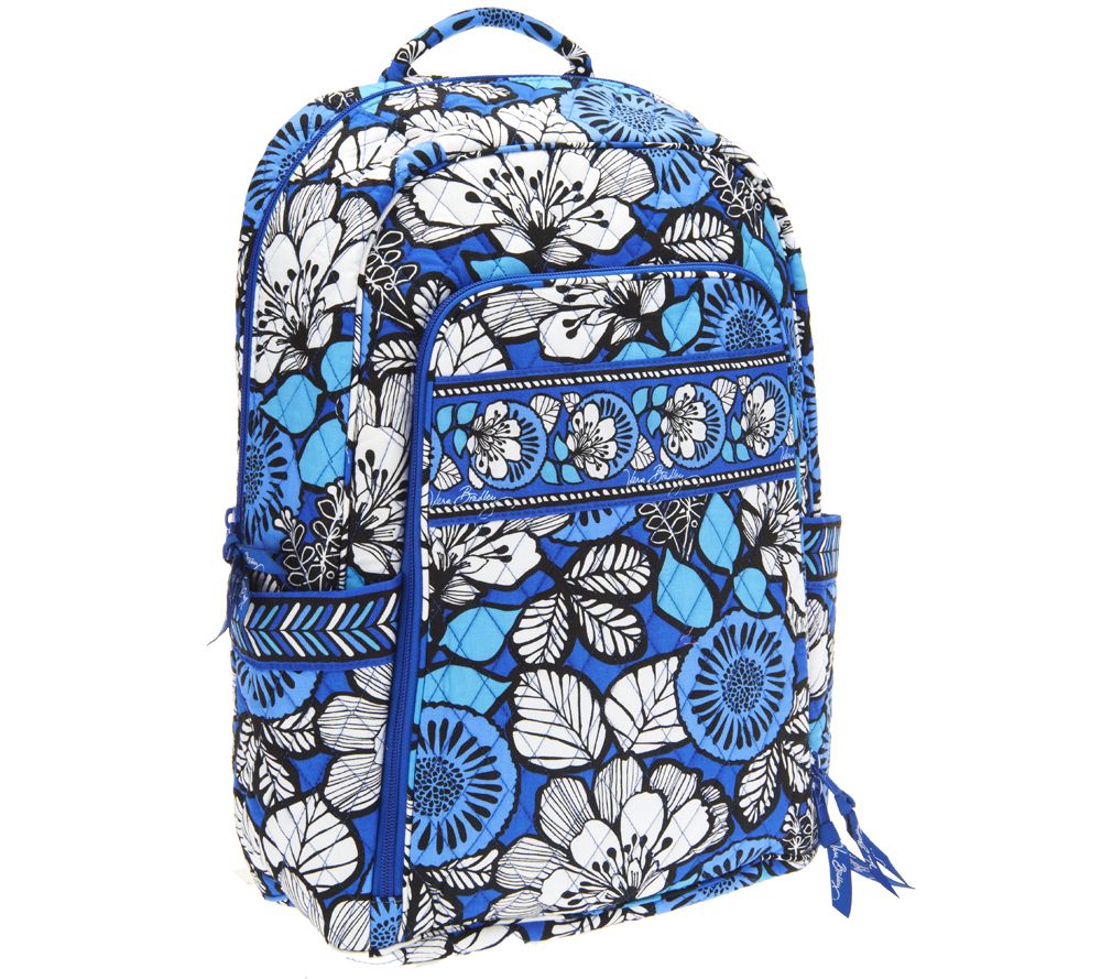 Vera Bradley Signature Print Laptop Backpack | Videl