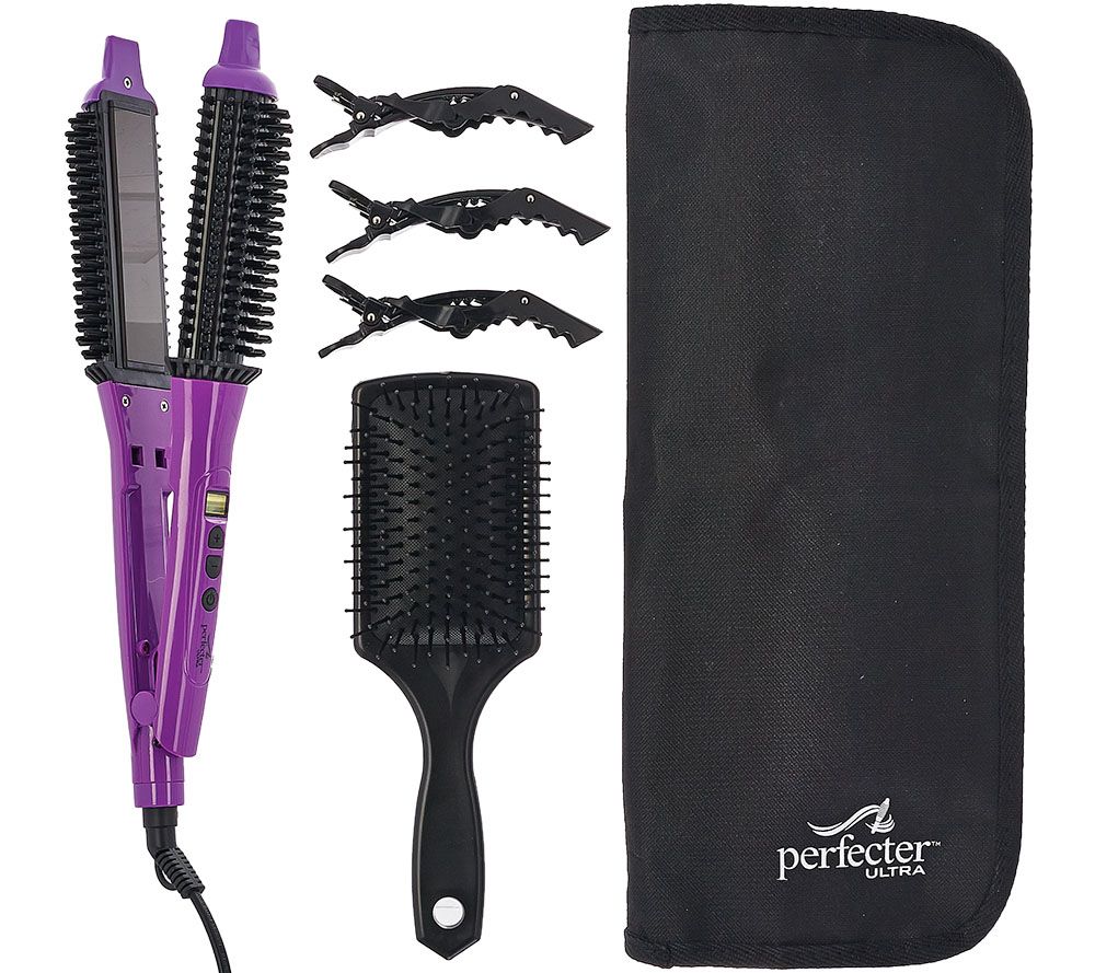 (QVC) Calista Perfecter Ultra 2-in-1 Hair Styler Accessories ...