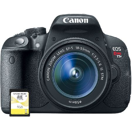 Canon Eos Rebel T5i 18mp Digital Slr Camera With 18-55mm Lens | Divata