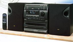 JVC MX-D2T Compact Component Stereo System w/ 3CD Changer — QVC.com