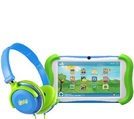 Sprout Channel Cubby 7" HD 16GB Kids Tablet with Headphones — QVC.com