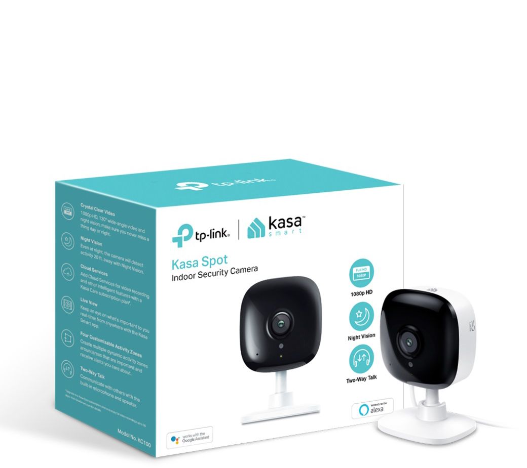 TP-Link Kasa Spot Indoor Security Camera - QVC.com