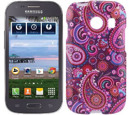 (QVC) 3/24/15 Samsung Galaxy Prepaid Android Tracfone with 1200 Minutes ...