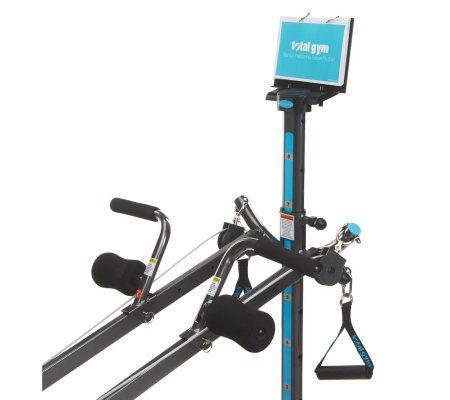 Total Gym Platinum Plus w/8 Attachments & 4 DVDs — QVC.com