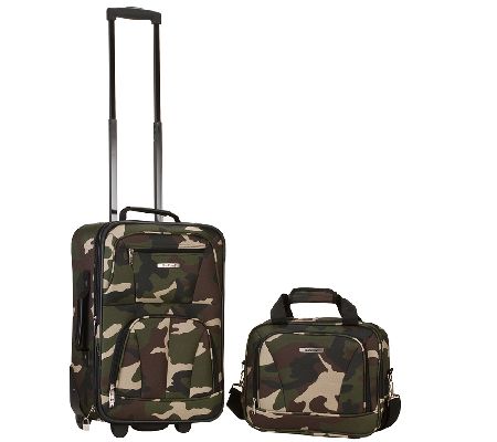 Fox Luggage 2-Piece Luggage Set - Page 1 — QVC.com