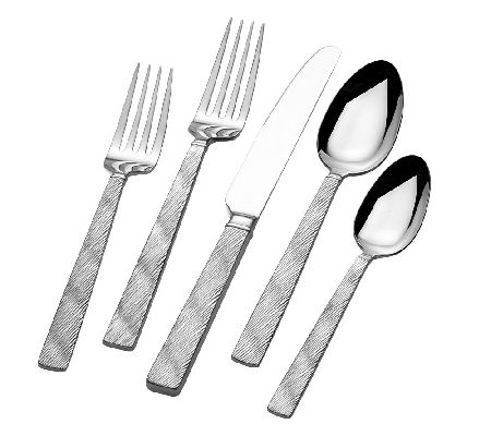 Bombay Malabar 18/0 Stainless Steel 20-piece Flatware Set | Trunix