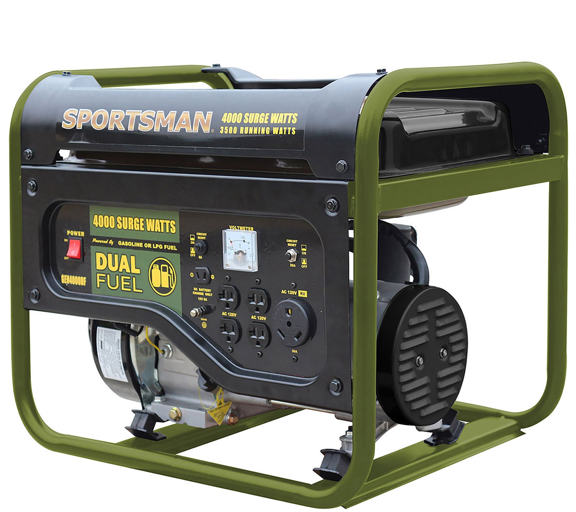 Sportsman 4000 Watt Dual Fuel Generator - QVC.com