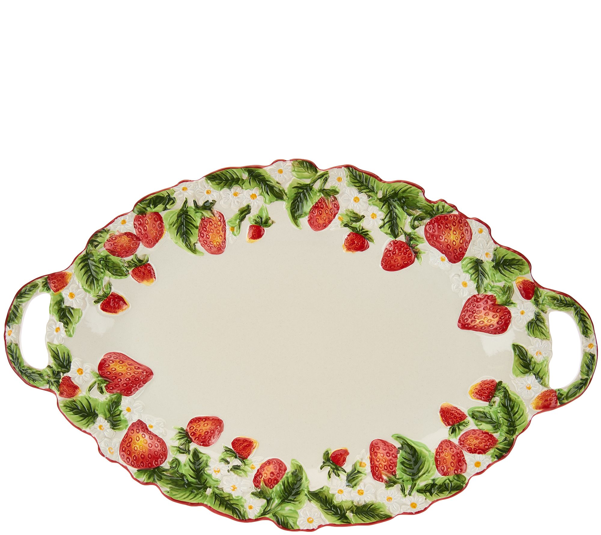 Temp-tations Figural Fruit 18" Platter - Page 1 — QVC.com