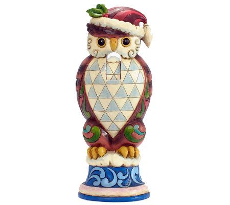 Jim Shore Heartwood Creek Christmas Owl Nutcracker Figurine | Eaxo
