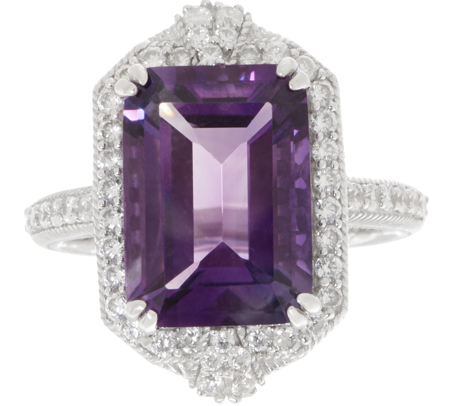 Judith Ripka Sterling Silver & Gemstone Cocktail Ring, 5.50 cttw - Page ...