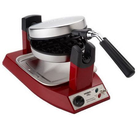 Waring Pro Stainless Steel Professional Waffle Maker - K22349 — QVC.com