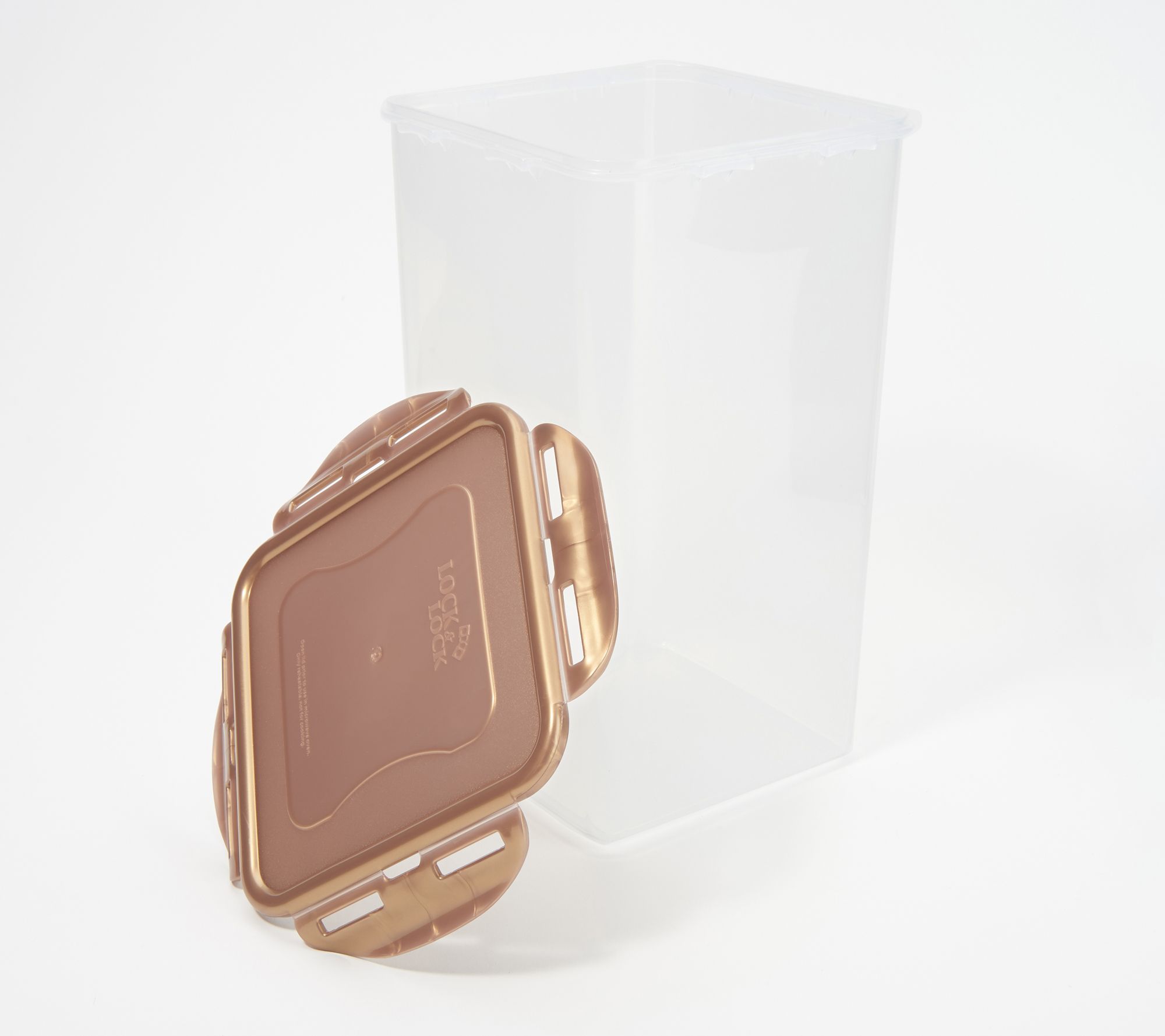 LocknLock 4 piece Tall Canister Storage Set - QVC.com