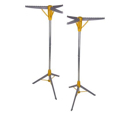 Set of 2 Hangaway Collapsible Drying Racks - Page 1 — QVC.com