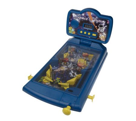 Electronic Tabletop Pinball Machine with LED Scoreboard — QVC.com
