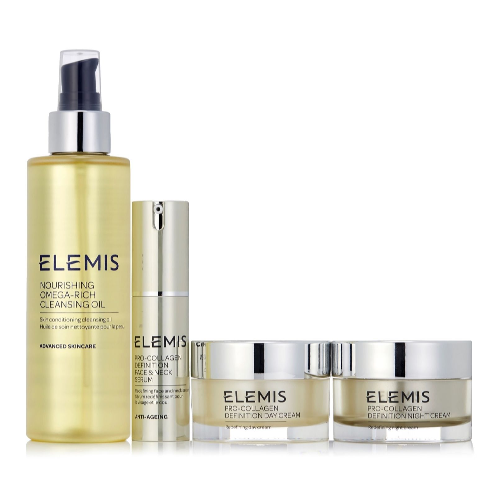 Elemis Pro-Collagen Definition Lift and Firm 4 Piece Collection - QVC UK
