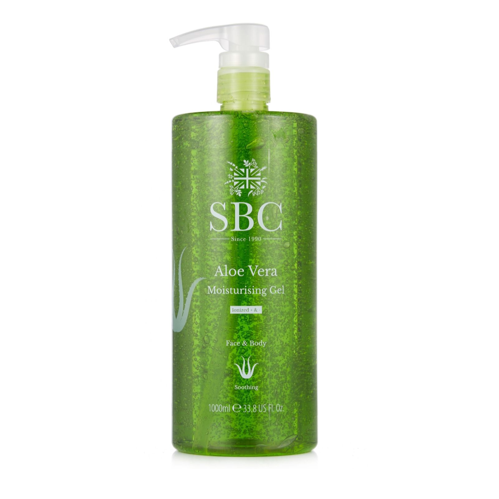 SBC Aloe Vera Gel 1 Litre - Page 1 - QVC UK