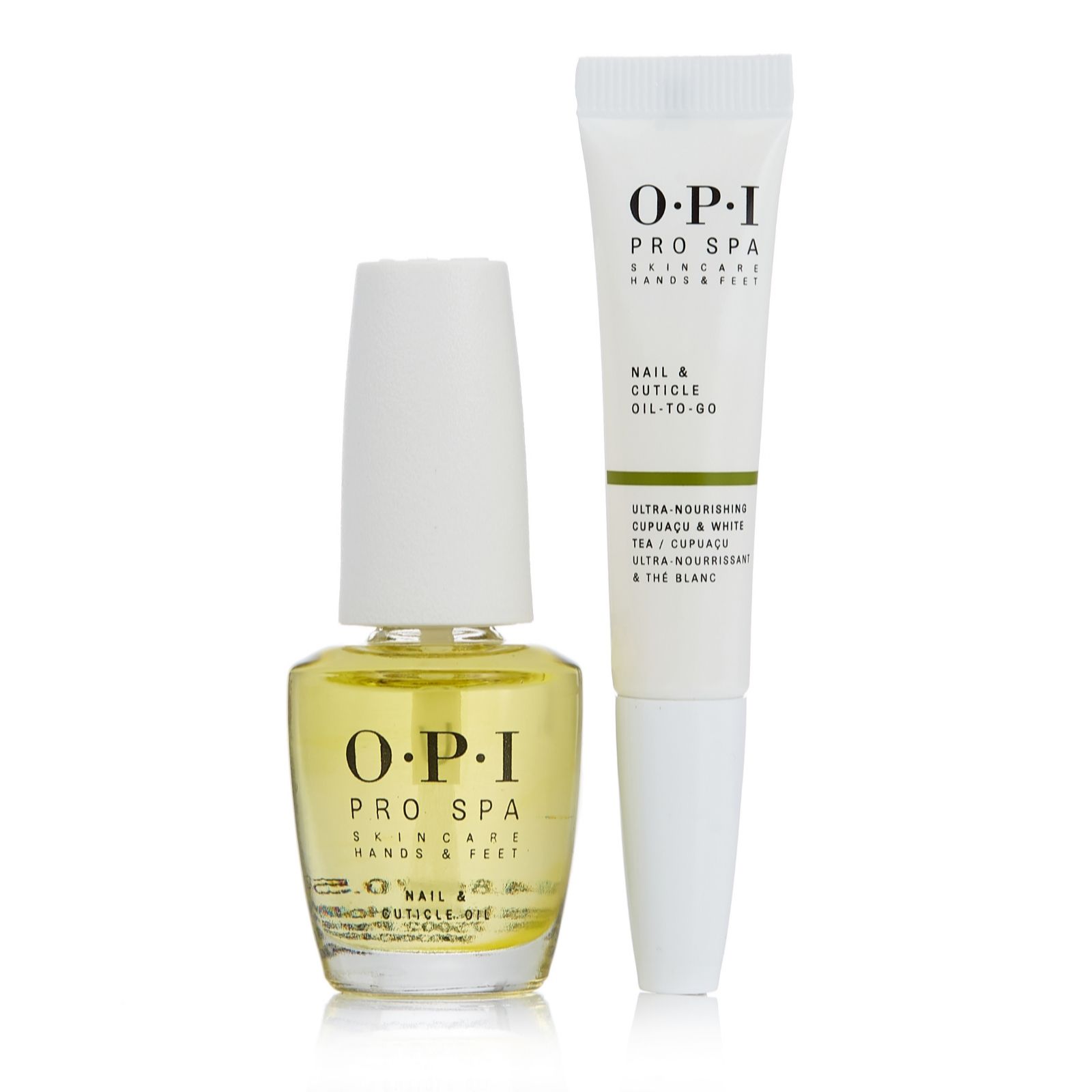 OPI 2 Piece Pro Spa Oil Home & Away Collection - QVC UK