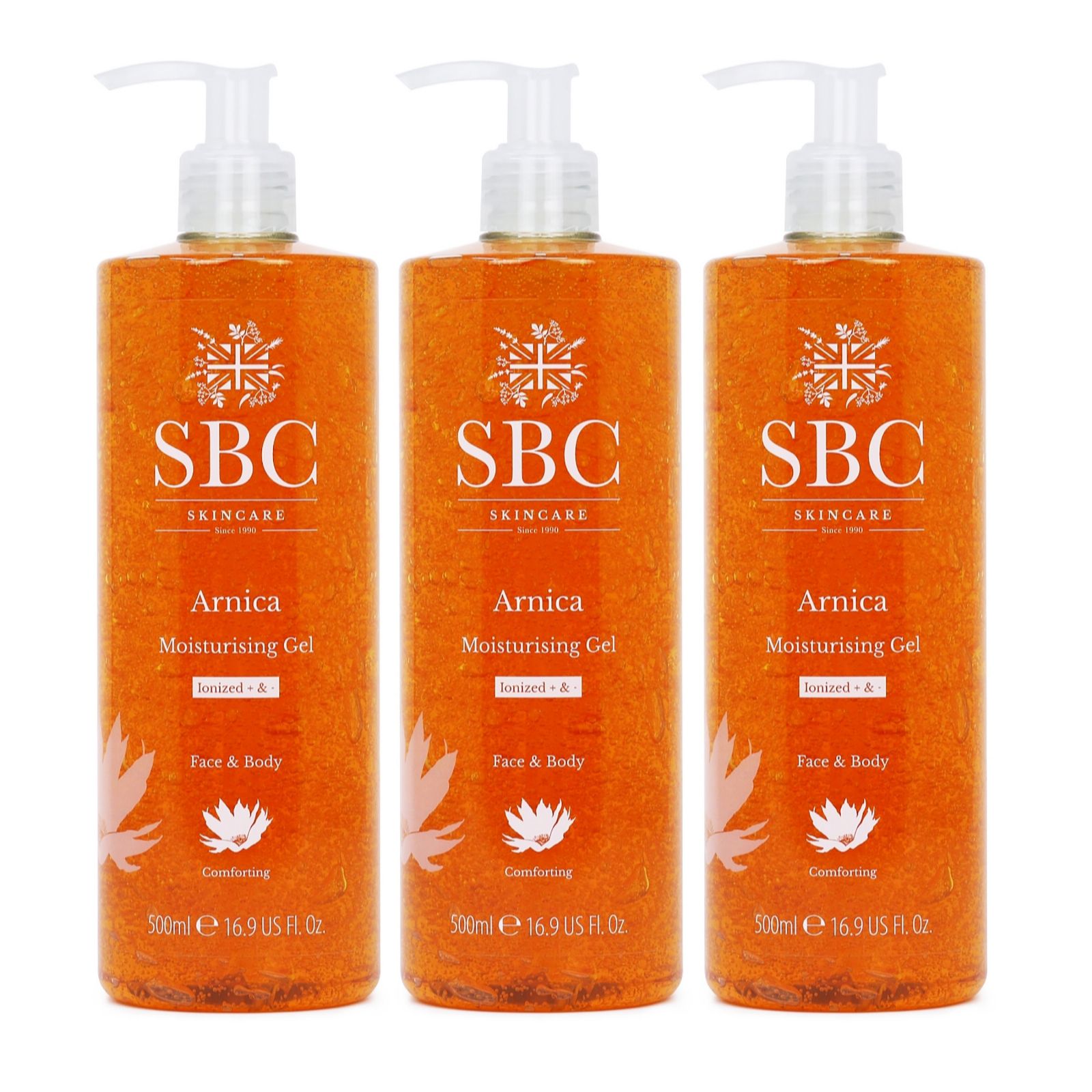 SBC Salon Gel Trio 500ml - QVC UK