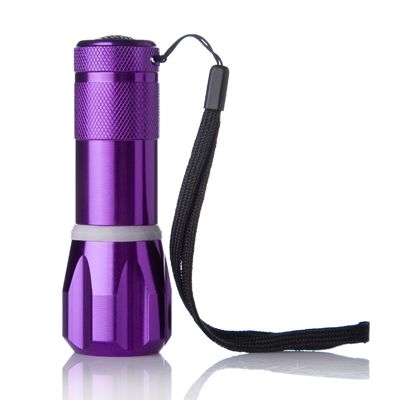 Set of 5 Super Bright Aluminium Mini LED Torches with Handstraps - QVC UK