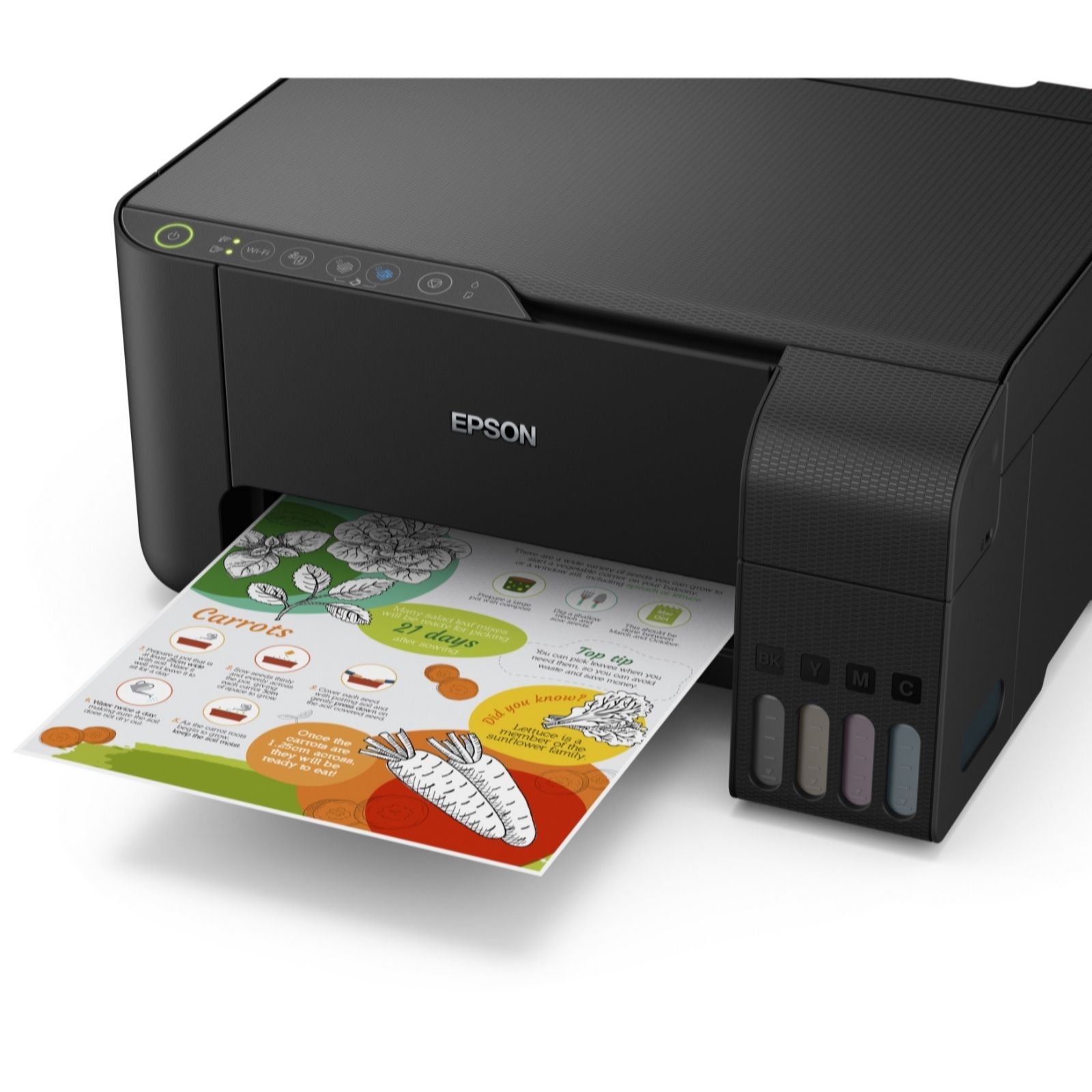 Epson EcoTank 3in1 Inkjet L3150 Printer With Paper Bundle QVC UK