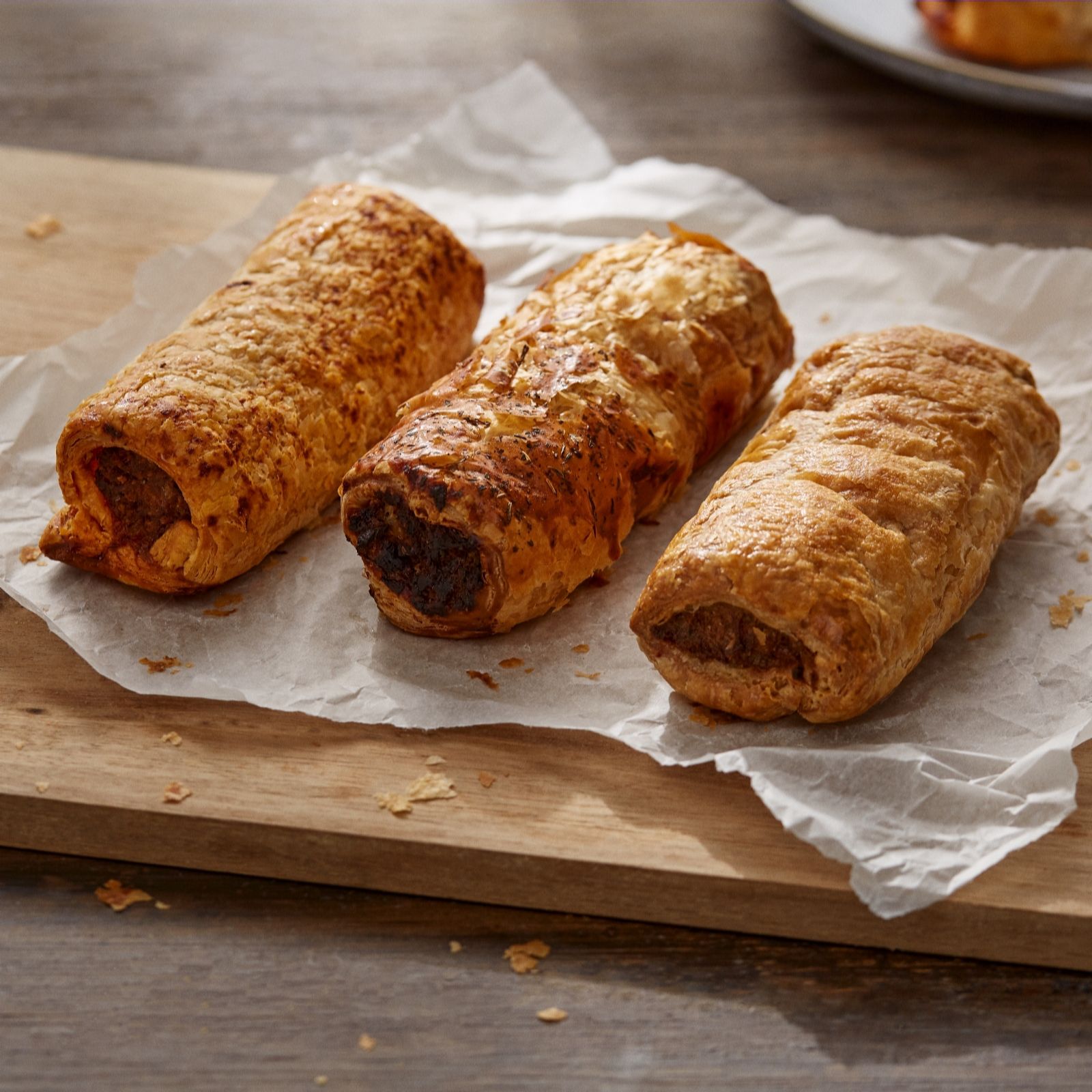 Chunk of Devon 12 Chunki Sausage Rolls - QVC UK