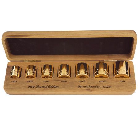 Craftsman 7-piece 22k Gold-Plated Socket Set with Display Box — QVC.com