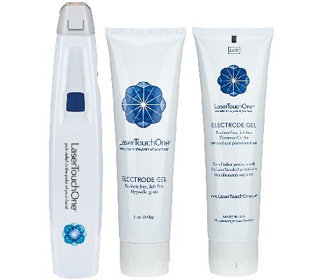 Laser Touch One Handheld Pain Therapy Device with Gel — QVC.com